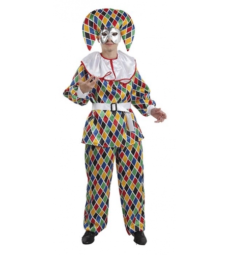Harlequin costume, adult